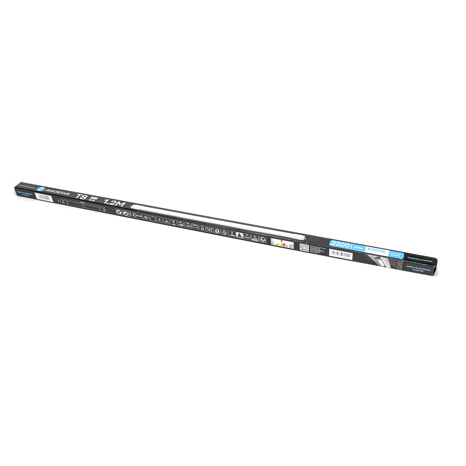 Tubo LED T8 Luz Fría 20W - Prendeluz