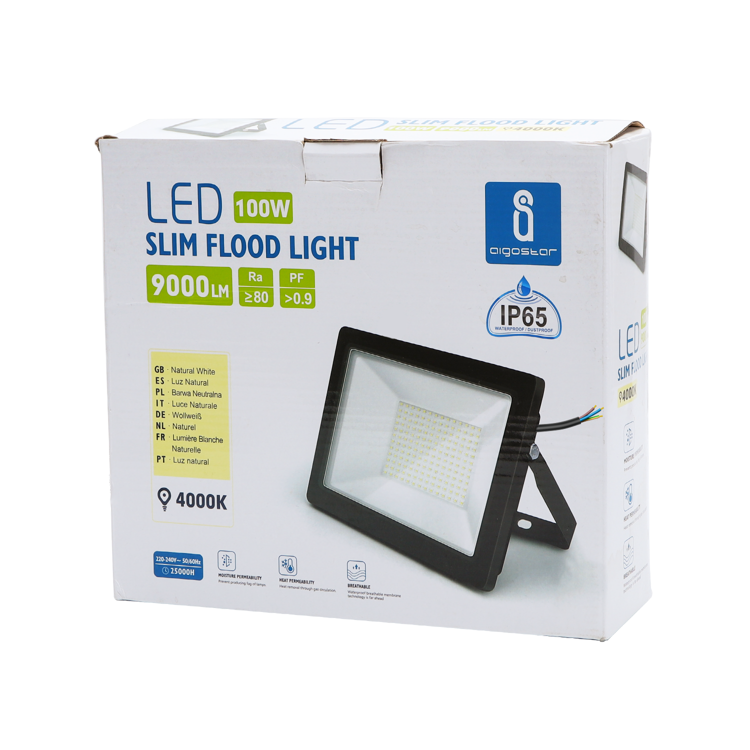 FOCO LED FINO 4000K 100W - Prendeluz